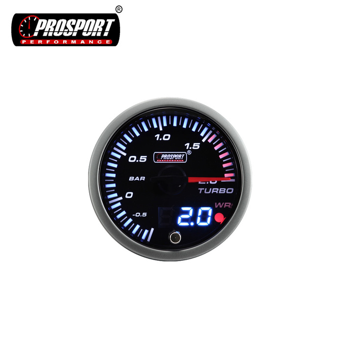Prosport JDM 52/60mm Μπαρόμετρο :: Turbo Lab
